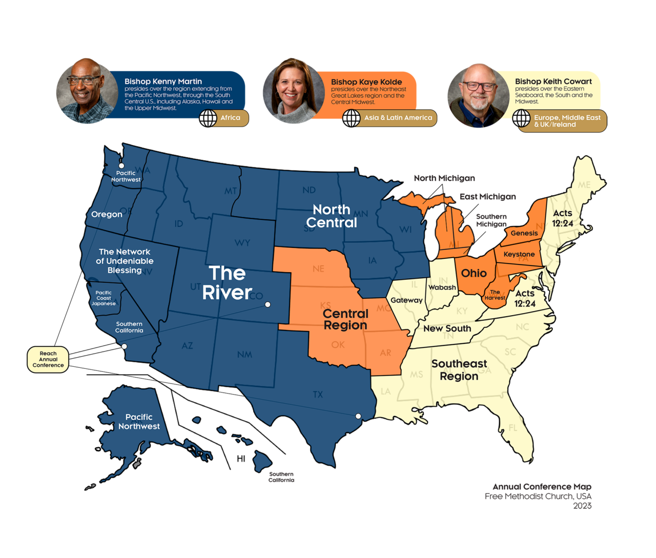 FMCUSA Superintendents - Free Methodist Church USA